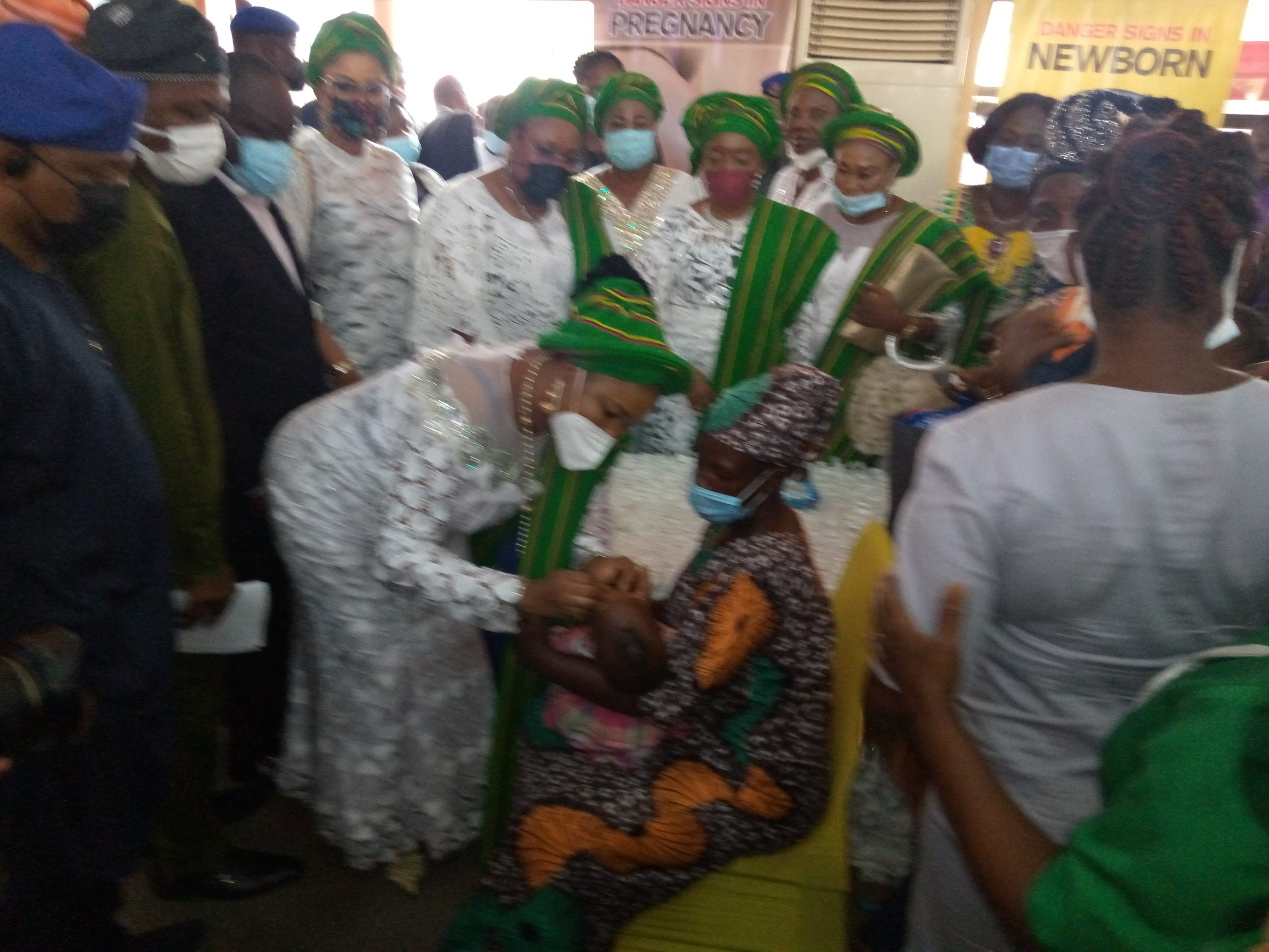 LAGOS FIRST LADY FLAGS OFF 2021 MATERNAL, NEW BORN CHILD AND ADOLESCENT ...
