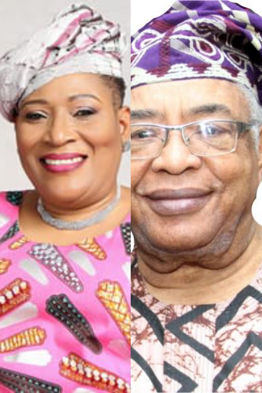 Senator Tokunbo Abiru Celebrates Chief Oluyomi Finnih At 80 Chief Mrs